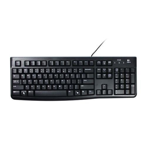 Logitech K120 Žična Tastatura za Poslovanje USB