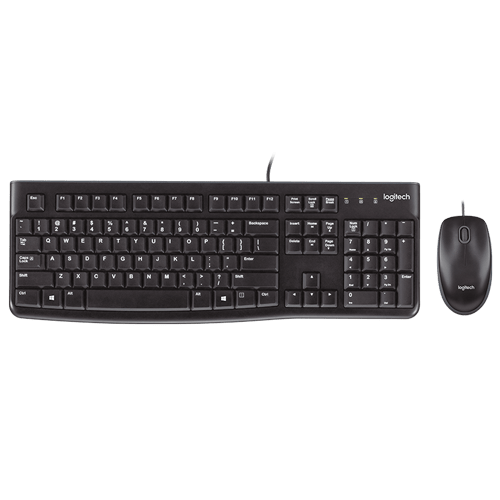 Logitech Desktop MK120 Žična Tastatura i Miš