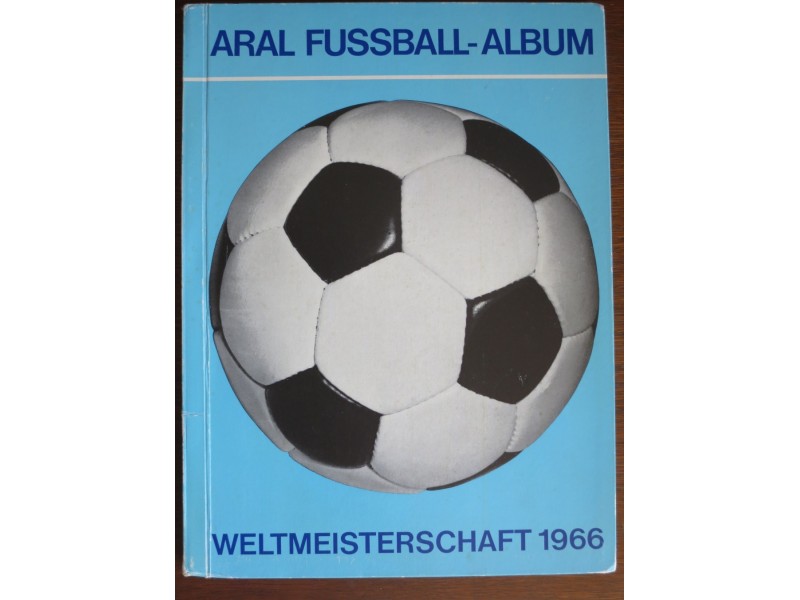 PUN ALBUM ENGLESKA 1966 ARAL FIFA SVETSKO PRVENSTVO