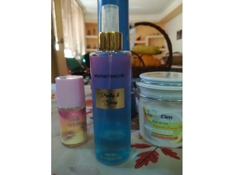 Body mist Women' Secret i PS Bali breeze