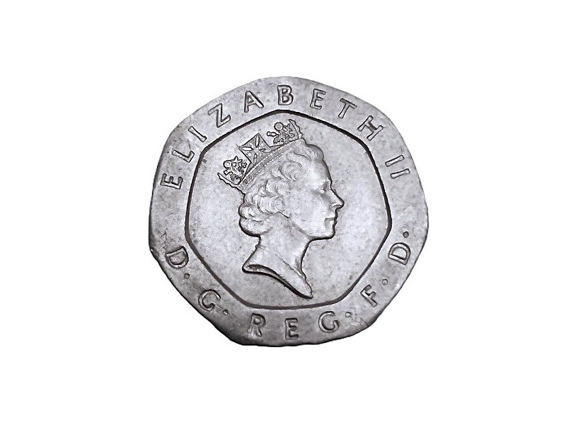 ** BRITANIJA - 20 PENCE 1997. **