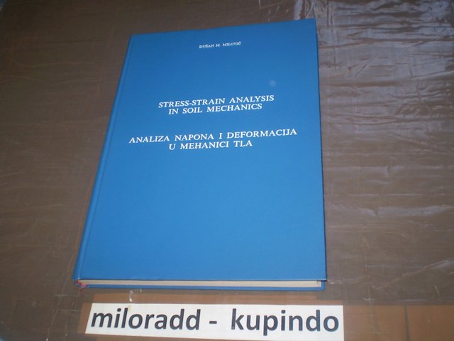 Analiza napona i deformacija u mehanici tla