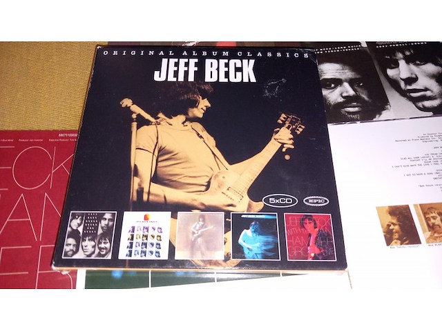 Jeff Beck - Original Album Classics (5xCD, EU)