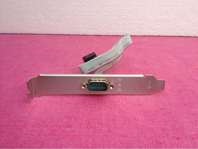 Serijski COM port bracket prikljucak za PC racunare NOV