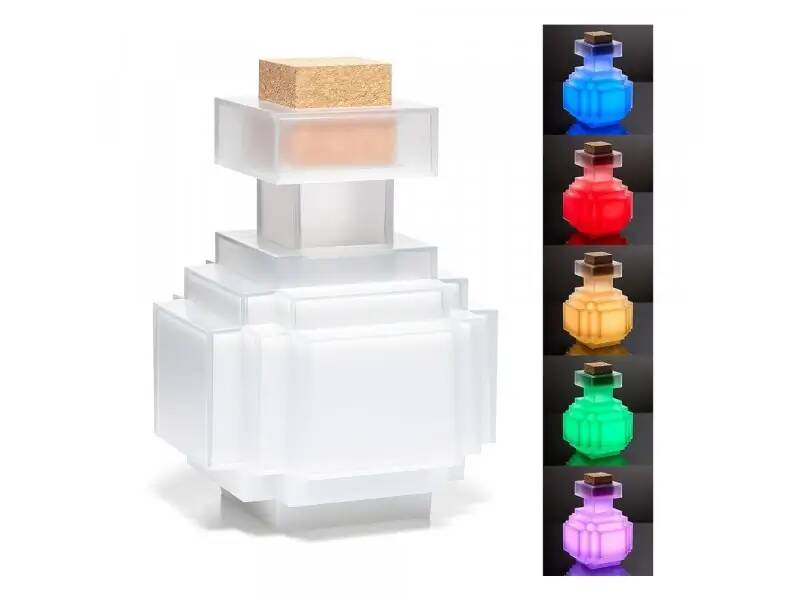 NOBLE COLLECTION MINECRAFT – ILLUMINATING POTION BOTTLE
