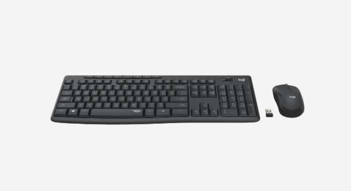 Logitech MK295 Silent Wireless Desktop Graphite RUS