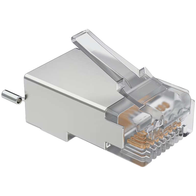 Ubiquiti Surge Protection Connector SHD - Shielded RJ45 connectors designed for UISP Ethernet cables (UISP Cable Pro and Cable Carrier). Protects Ethernet hardware from ESD damage.Easy to install ...
