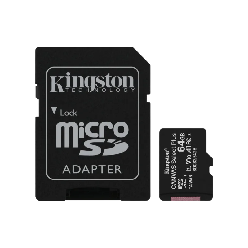 Kingston kartica microSDXC Class 10 64GB sa adapterom