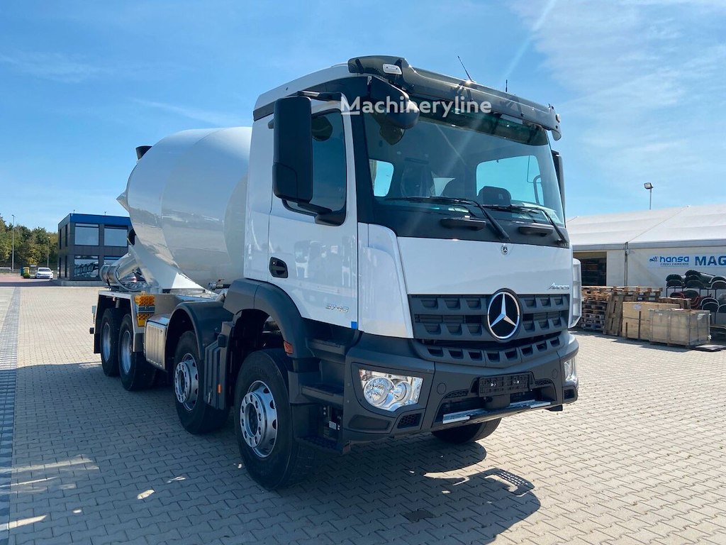 Novi Mercedes-Benz AROCS 3740 FML kamion s mešalicom za beton