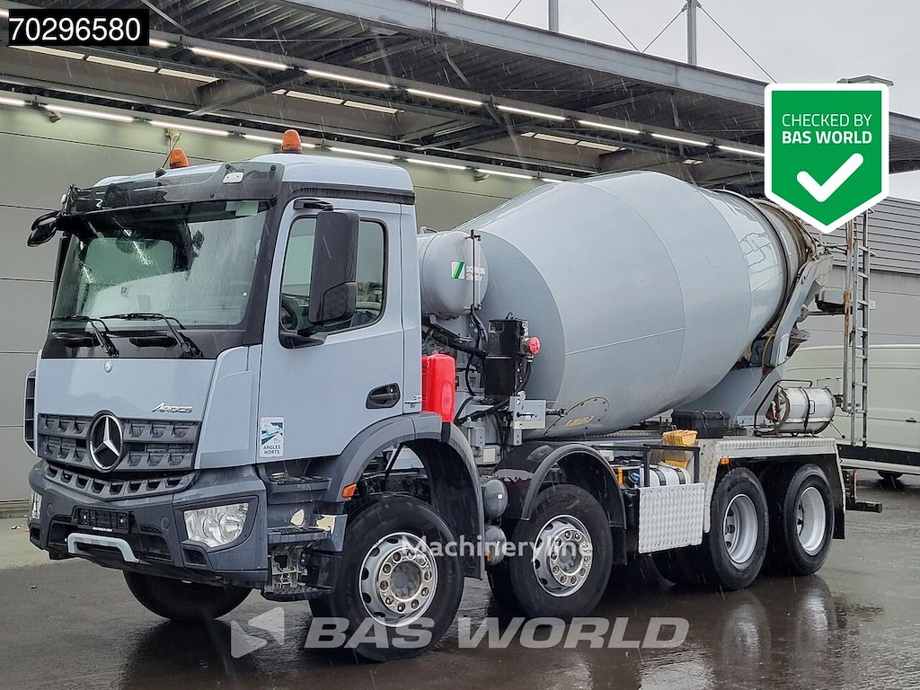 Mercedes-Benz Arocs 3240 8X4 9m3 Stetter Mixer Full Steel Euro 6 kamion s mešalicom za beton