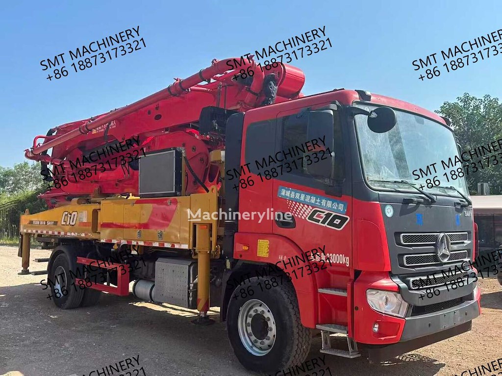 Sany 2025 used concrete pump 39m pumpa za beton