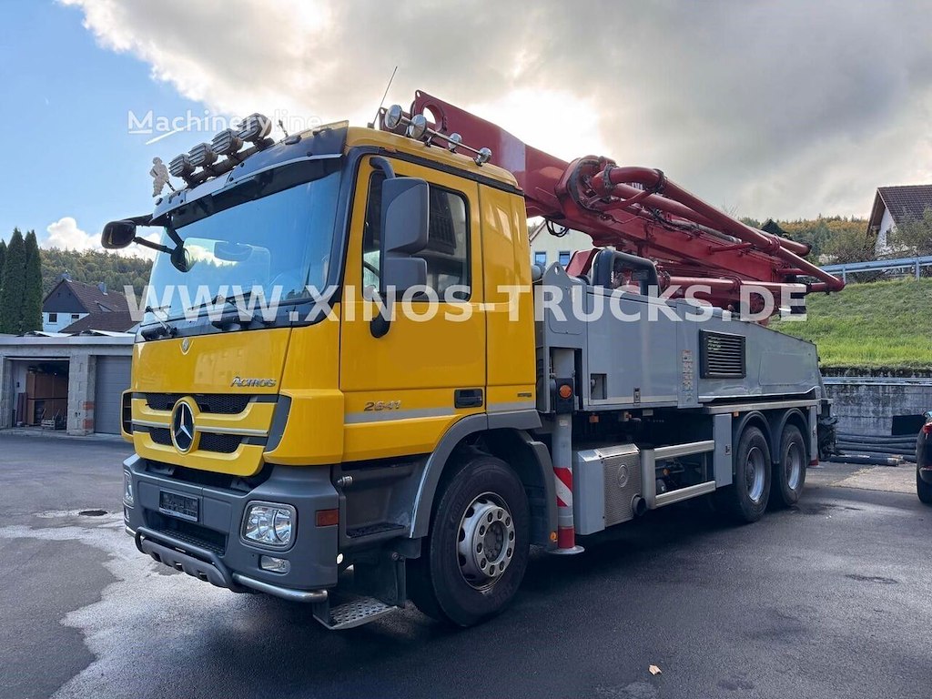 Putzmeister na šasiji Mercedes-Benz Actros 2641 pumpa za beton