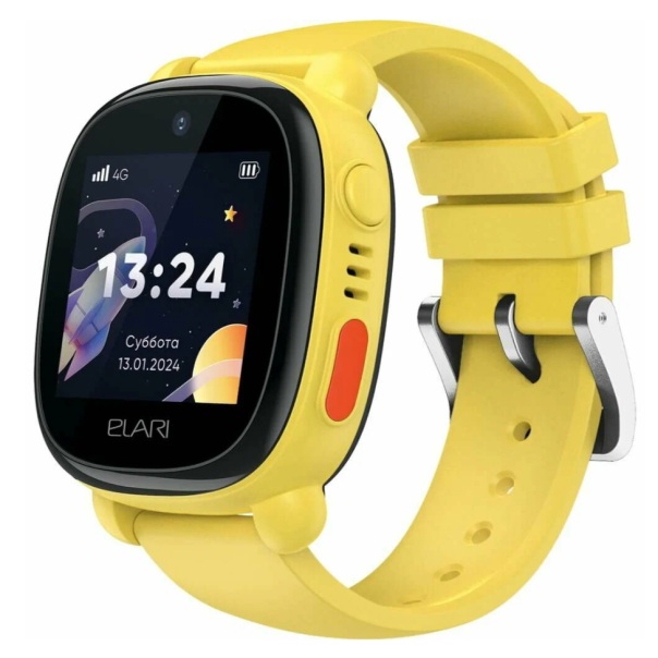 ELARI Pametni sat za decu Kidphone 4G Lite, žuta