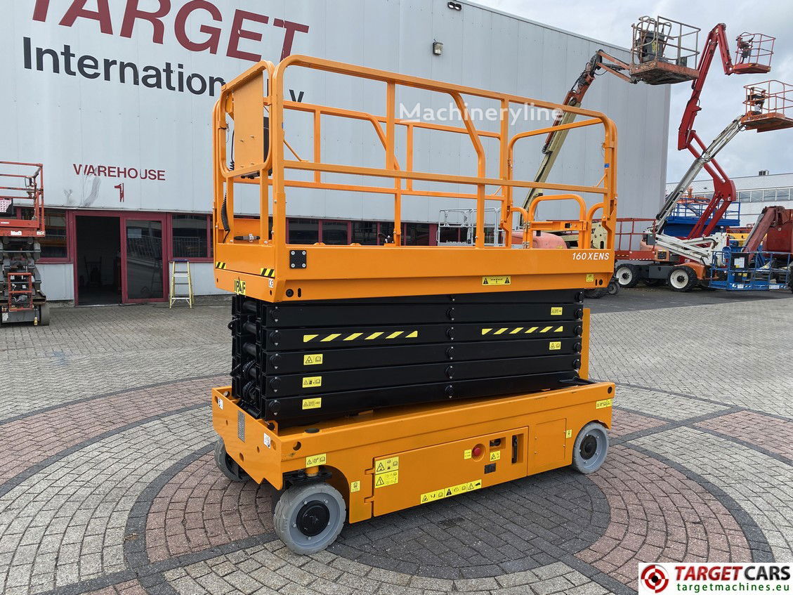 Nova Hangcha 160XENS ELECTRIC 160 SCISSOR WORK LIFT 2025 1HR 1570CM 82BE00290 makazasta platforma