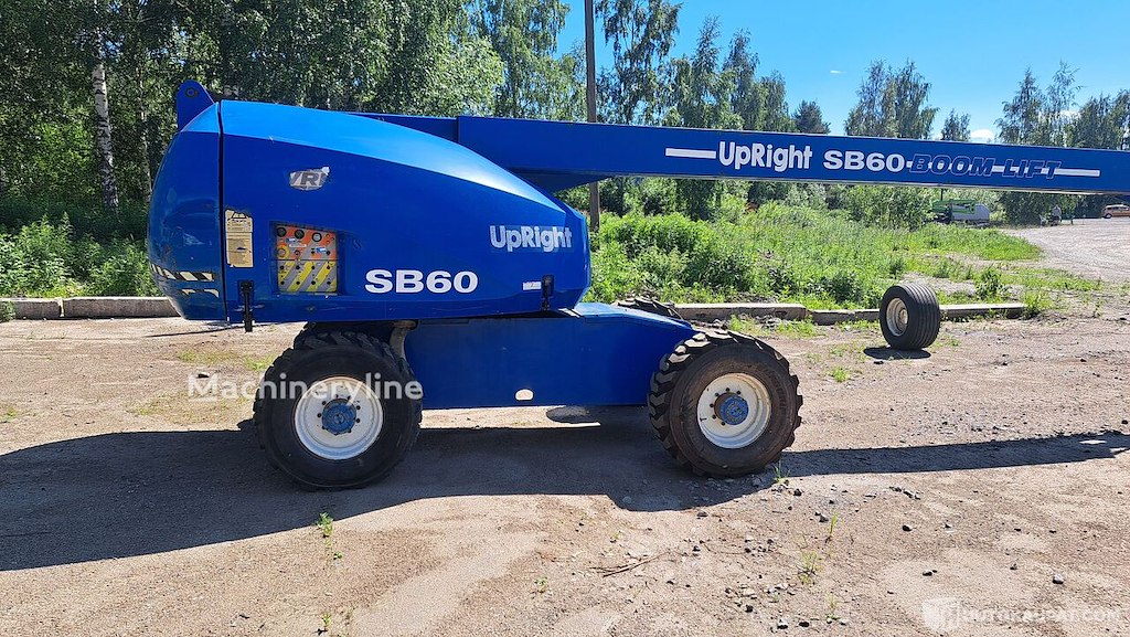 Prodaje se UpRight Up-Right SB-60, vm.1999. Työlavan pohjan max.nostokorkeus 18.2m, teleskopsku dizalicu na aukciji