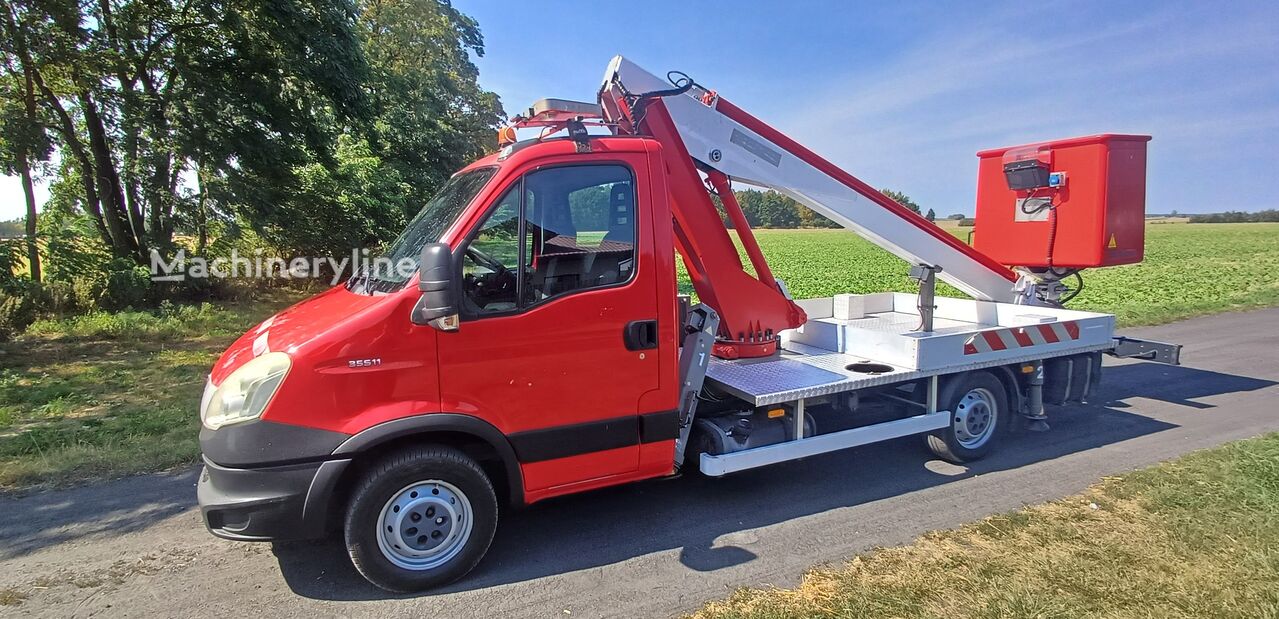 IVECO Daily 35S11 multitel 160 alu ds bucket truck auto dizalica s korpom