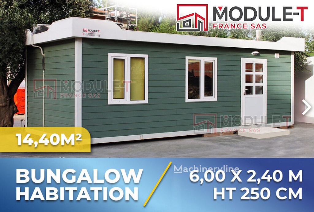 Novi Module-T Logement de Chantier | Bungalow Habitation stambeni kontejner