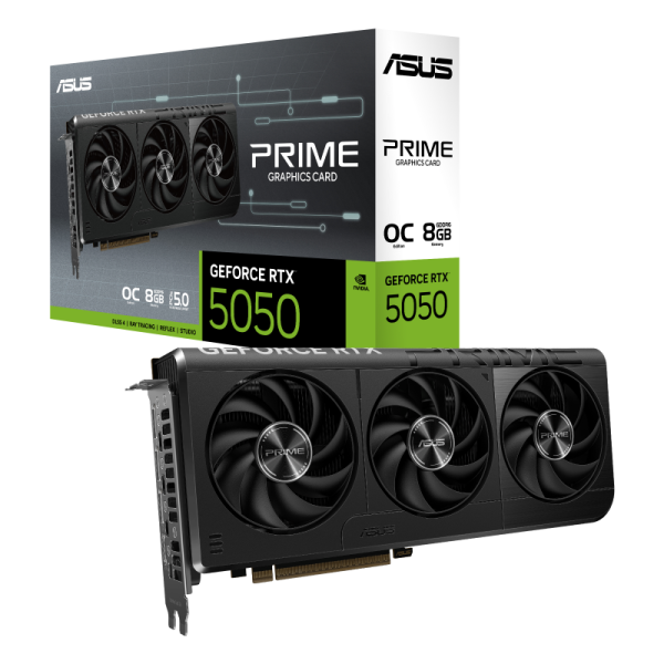 SVGA ASUS RTX 5050 PRIME 8GB GDDR6, PRIME-RTX5050-O8G