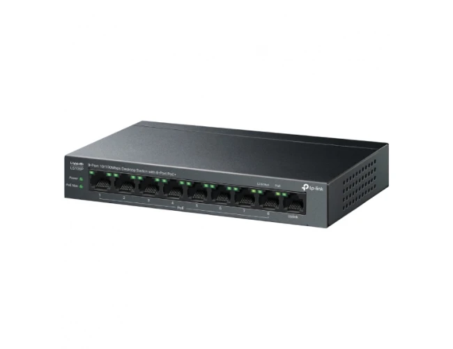 TP-Link LS109P Poe 9-portni switch