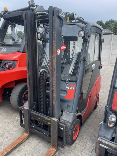 Linde H16T-01 viljuškar na gas
