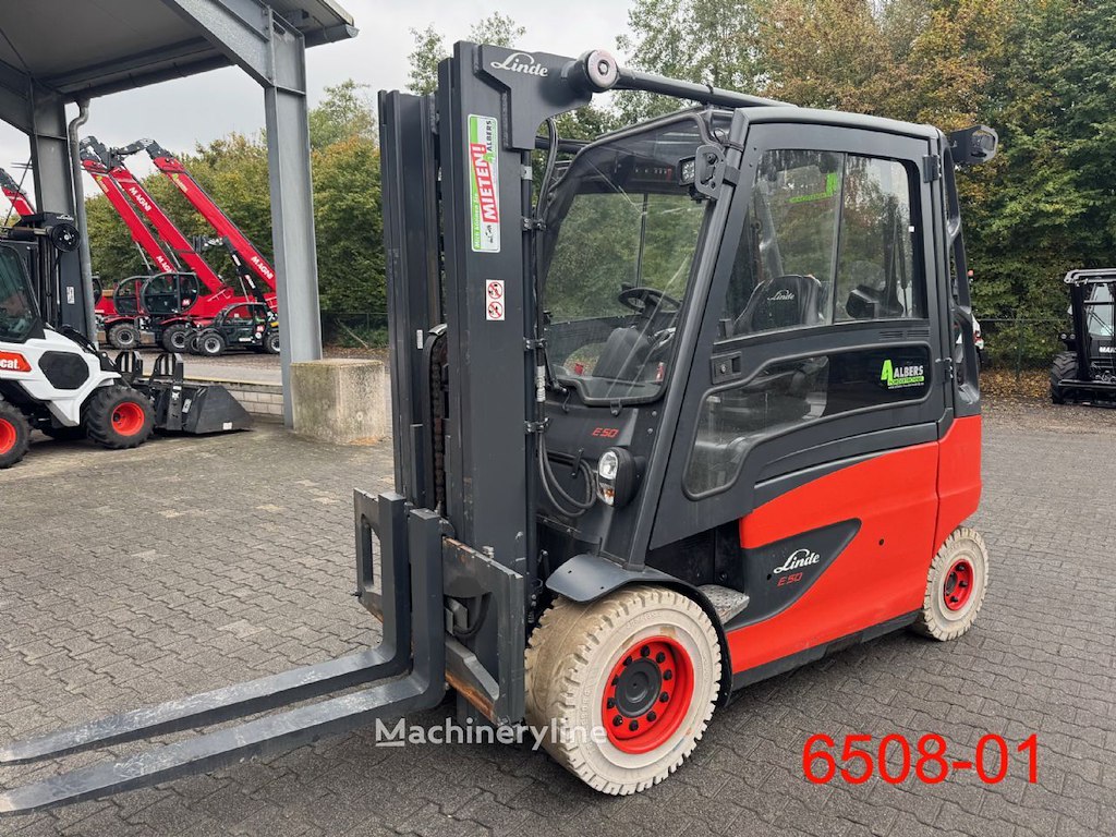 Linde E 50 HL 01 električni viljuškar