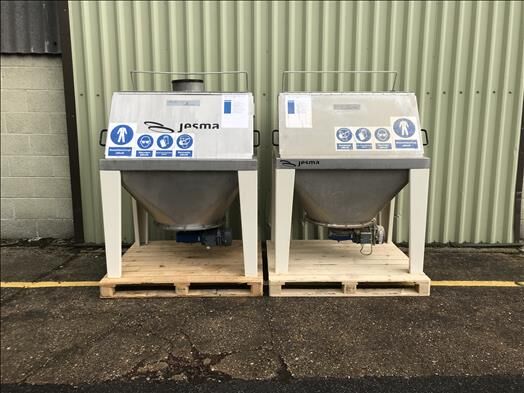 Jesma 250Kg stainless agitated hopper ostala oprema za preradu hrane