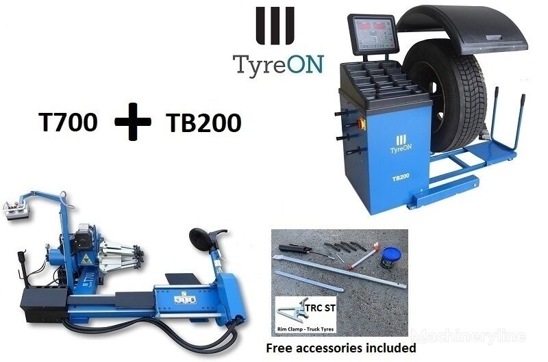 Novi TyreON 42 Inch truck tyre changer 2-speed + truck / bus / car wheel bal demonterka