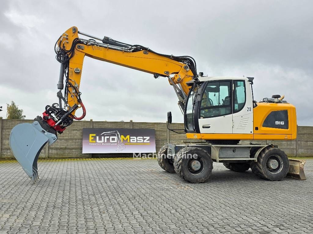 Liebherr A 916 Litronic, 2020 ROK, ROTOTILT, 7300 MTH bager točkaš