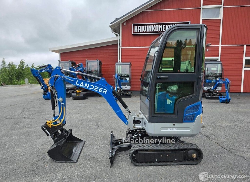 Prodaje se Landeer KU15HEC mini bager na aukciji