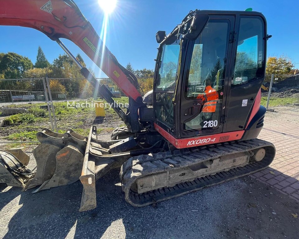 Kubota KX-080-4 mini bager