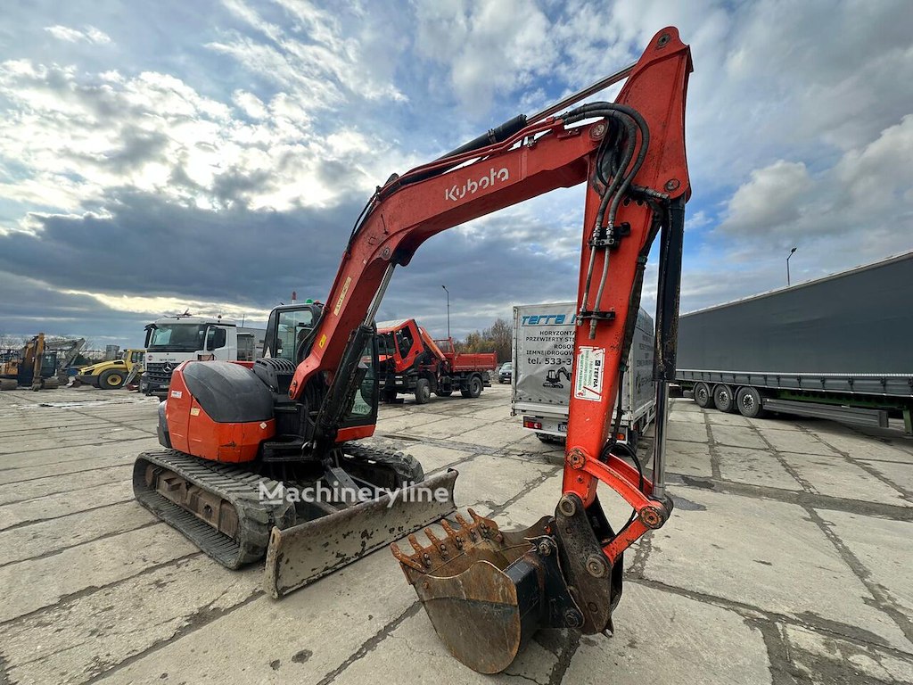 Kubota KX-080-4 mini bager