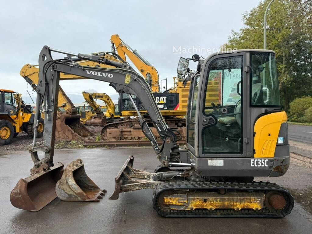 Volvo EC 35 C ** BJ. 2006 * 5659H/SW/Schild/2 Löffel mini bager