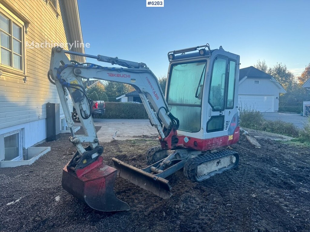 Takeuchi TB219 mini bager