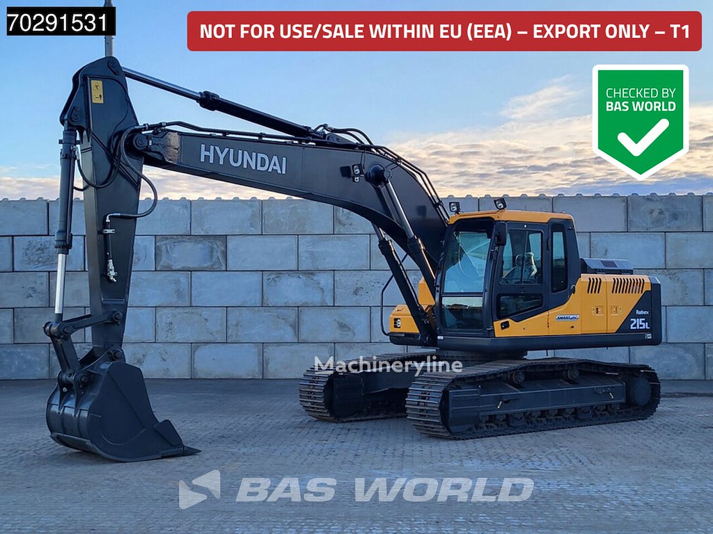 Novi Hyundai R215 L bager guseničar