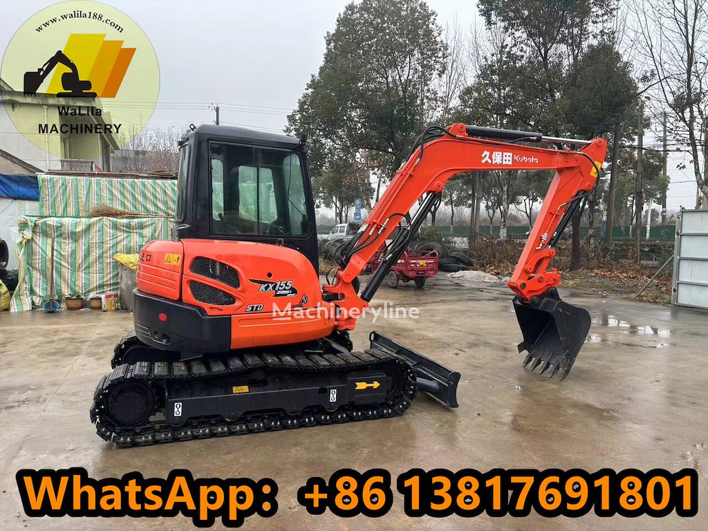 Kubota KX155-5 mini bager