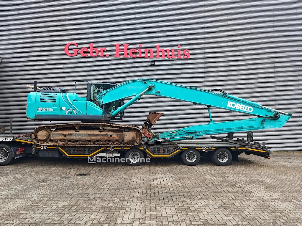 Kobelco SK 210 LC-10 Long Reach Laser Preperation! bager guseničar