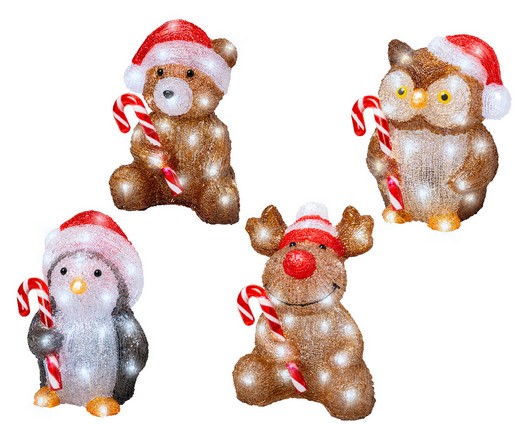 NG dekoracija - LED ANIMAL 23cm 491338 - KMG