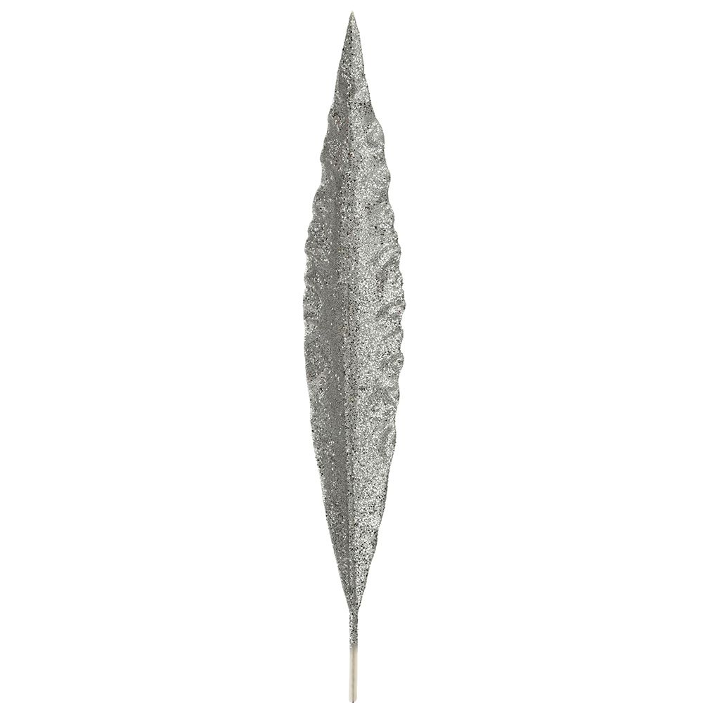 NG cvet SILVER GLITTER LONG STEM 84CM 79100 - ILD