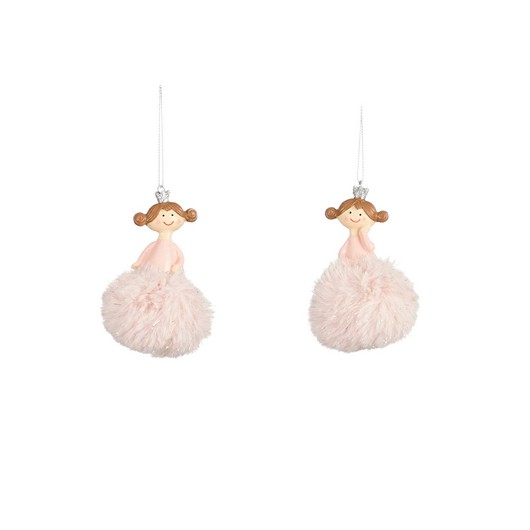 NG dekoracija - HANGING PRINCESS 15cm 1148126 - Pink - EDL