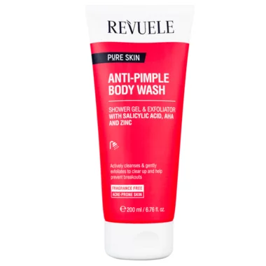 REVUELE Piling gel za tuširanje REVUELE Anti-pimple