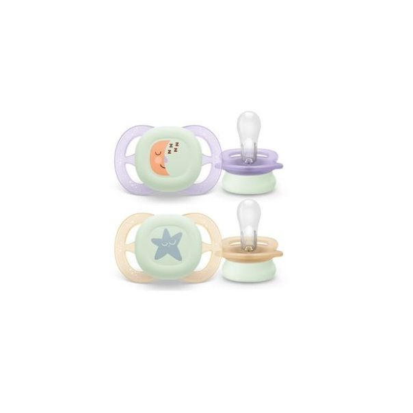 AVENT Set noćnih varalica Starter 0-2m, ljubičasta/zelena
