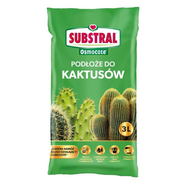 SUBSTRAL Zemlja za kaktuse 3L