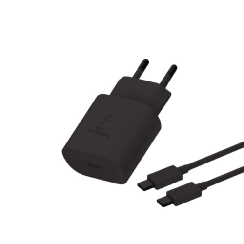 TRANYOO Kućni punjač T-SA2C 25WPD+KABL Type-C na Type-C 60W CRNI