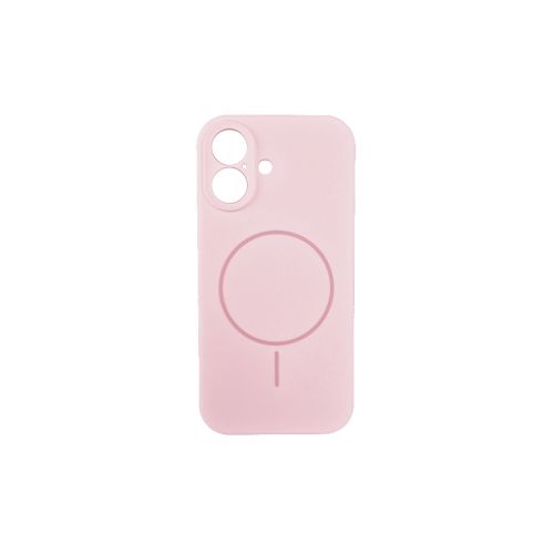Silikonska futrola Magsafe LUX Iphone 17 PUDER ROZE