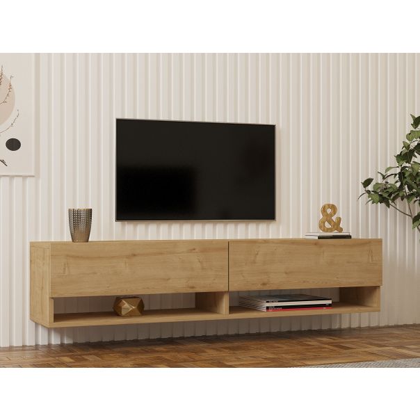 HANAH HOME TV komoda Arges, svetlobraon