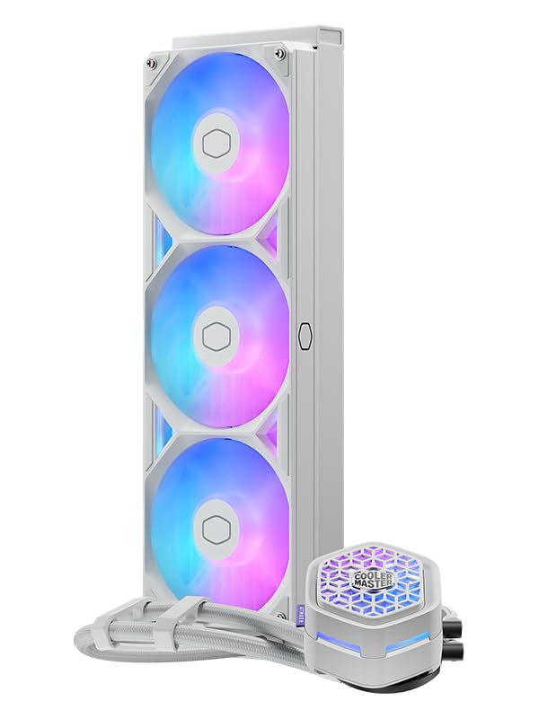 Cooler Master MasterLiquid ML360 Atmos II VRM Fan White MLX-D36M-A25SZ-VW