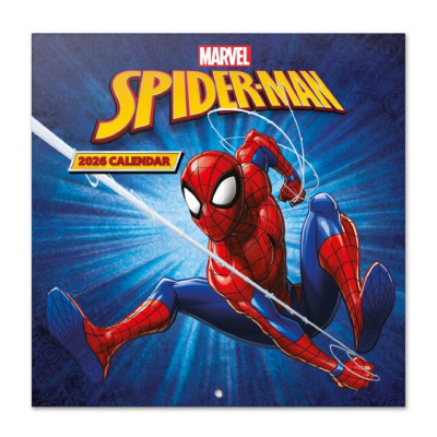 Zidni kalendar 2026 - Marvel, Spiderman, 30x30 cm