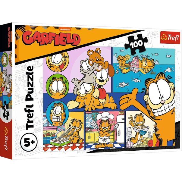 PUZZLE 100 GARFILD