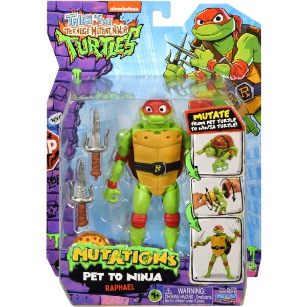 TMNT RAFAELO MUTANT 2U1