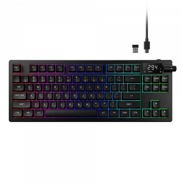 Tastatura Gamdias Hermes M7 Hybrid Mehanička RGB